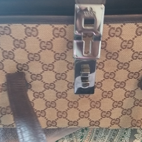 Gucci | Bags | Gucci Print Hot Dog Purse | Poshmark